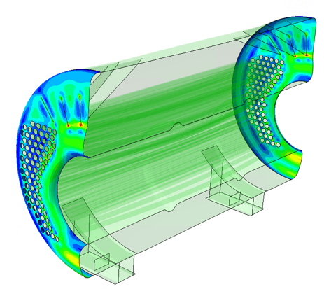 Thermo-structural analysis of a boiler - Astarte Strategies